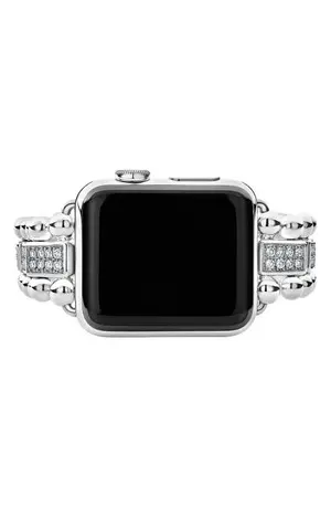 Lagos Smart Caviar Diamond Apple Watch® Band