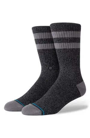 Stance Joven Classic Stripe Crew Socks - Black
