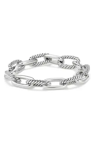 David Yurman Dy Madison Chain Bracelet - Silver