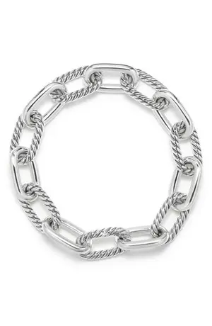 David Yurman Dy Madison Chain Bracelet - Silver
