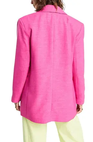 Topshop Double Breasted Blazer