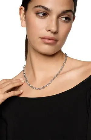 David Yurman Dy Madison Extra Small Chain Necklace - Silver