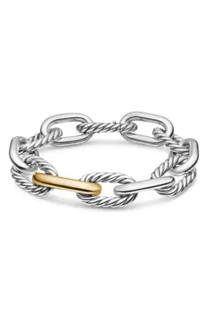 David Yurman Madison® Chain Link Bracelet - Gold/silver