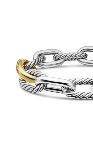 David Yurman Madison® Chain Link Bracelet - Gold/silver