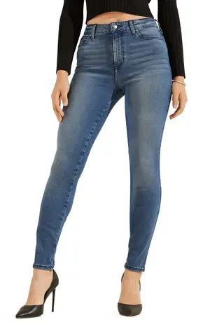 Guess GUESS 1981 High-Waist Ankle Skinny Jeans Dlcy-navy