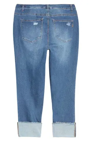 1822 Denim Deep Roll Cuff Jeans