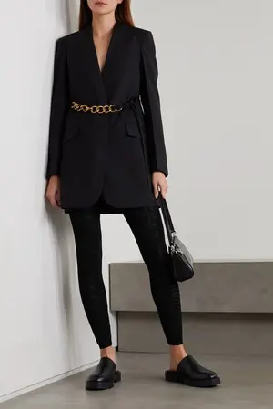 Givenchy Pointelle Stretch-knit Leggings