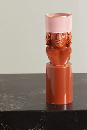 GINORI 1735 The Scholar Porcelain Candle Holder