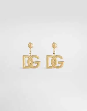 Dolce & Gabbana Dg Logo Earrings - Gold