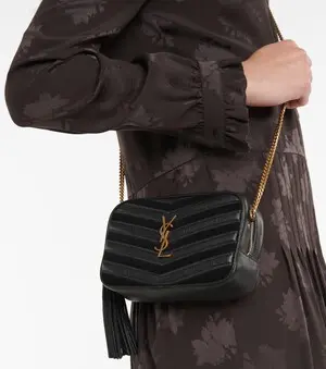 Saint Laurent Lou Camera Leather Crossbody Bag