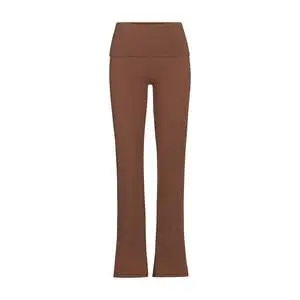 SKIMS Soft Lounge Fold Over Pant | Wood