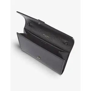 Saint Laurent Uptown Leather Wallet-on-chain