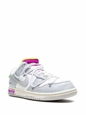 Nike X Off White Dunk Low Lot 03 Sneakers - Neutrals