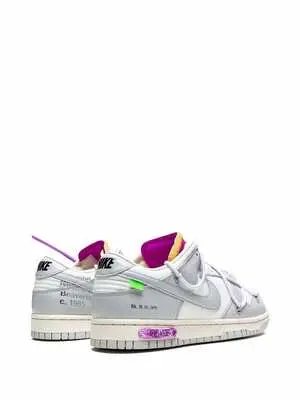 Nike X Off White Dunk Low Lot 03 Sneakers - Neutrals