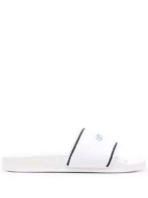 Off-white Open Toe Slides Slipper For Men