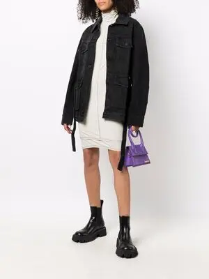Off-White Logo-print Jersey Dress