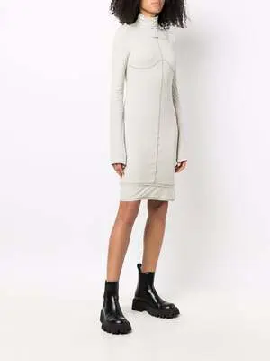 Off-White Logo-print Jersey Dress