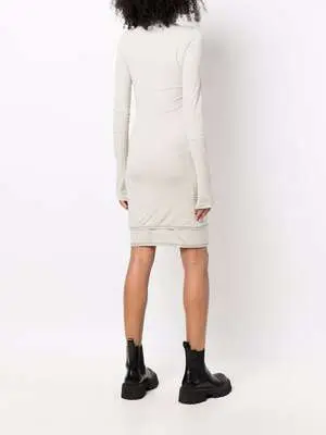 Off-White Logo-print Jersey Dress