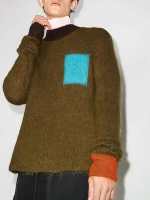 Jacquemus Colourblock Ribbed Jumper