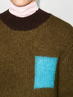 Jacquemus Colourblock Ribbed Jumper