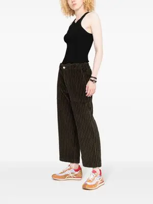 MAISON JEJIA Corduroy Cropped Trousers