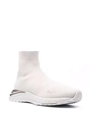 FERRAGAMO Sock-style Sneakers - Grey