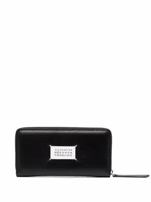 MAISON MARGIELA Numbers-patch Leather Wallet