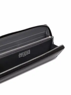 MAISON MARGIELA Numbers-patch Leather Wallet