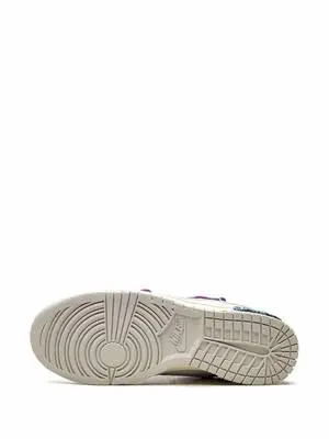 Nike X Off White Dunk Low Lot 48 Sneakers - White
