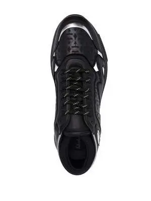 FERRAGAMO Gancini Rainbow Low-top Sneakers