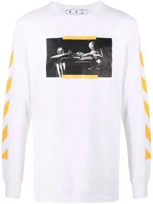 Off-White Caravaggio Painting Print T-shirt