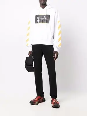 Off-White Caravaggio Painting Diag-stripe Hoodie