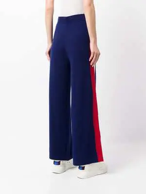 Être Cécile Side-stripe Wide Leg Trousers