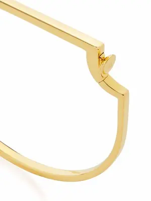 Monica Vinader Signature Skinny Bangle - Gold