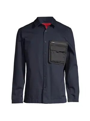 Hugo HUGO Elky Button-Down Shirt - Dark Blue
