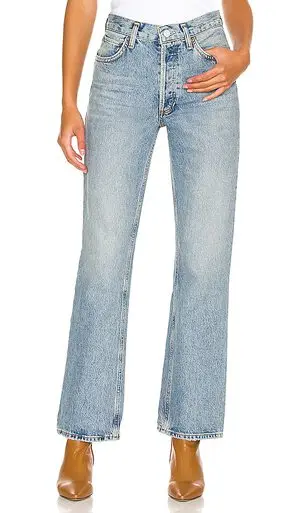 AGOLDE Mid Rise Relaxed Boot Jeans