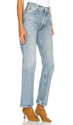 AGOLDE Mid Rise Relaxed Boot Jeans