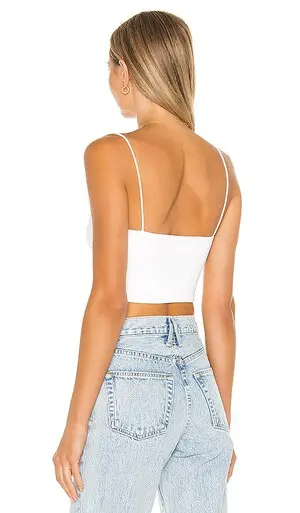 LOVERS AND FRIENDS Twist Front Cropped Top