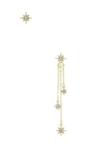 PETIT MOMENTS Starstruck Dangle Earrings - Gold