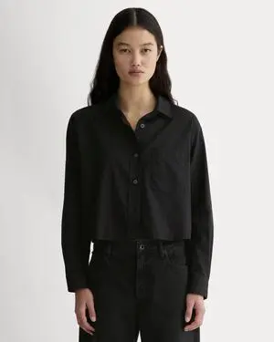 Everlane Silky Cotton Shirt - Black