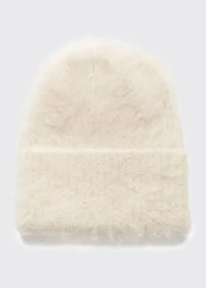 TOTEME Alpaca Knit Beanie 105 Creme