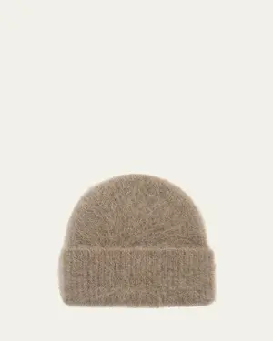 TOTEME Alpaca Knit Beanie Truffle Melange