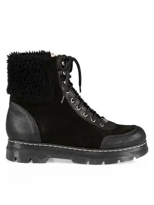 Brother Vellies Brother Vellies Alps Suede Hiking Boots - Midnight