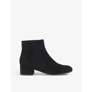 DUNE Pippie Heeled Suede Ankle Boots