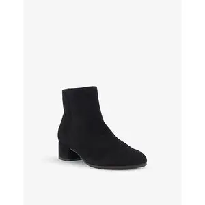 DUNE Pippie Heeled Suede Ankle Boots