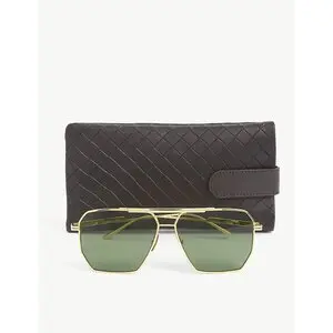 Bottega Veneta Aviator Sunglasses