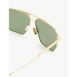 Bottega Veneta Aviator Sunglasses