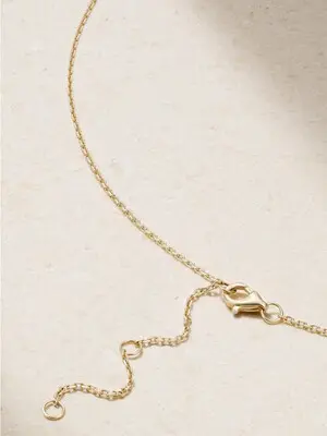 ROXANNE FIRST 14-karat Sapphire Tennis Necklace