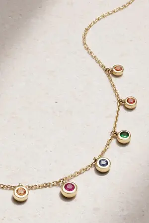 ROXANNE FIRST 14-karat Sapphire Necklace
