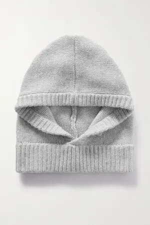 Bogner Bogner Berny Wool And Cashmere-Blend Hood Gray